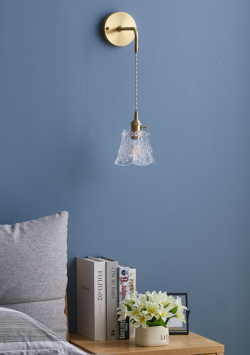 Rose-Shaped Glass Light | Aesthetic Decor Shop