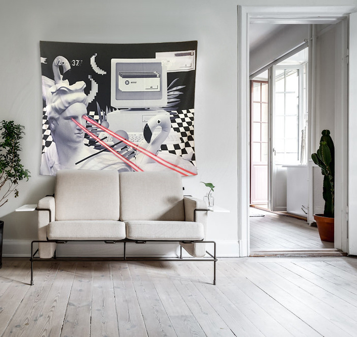 Apollo Vaporwave Tapestry | Aesthetic Decor Shop