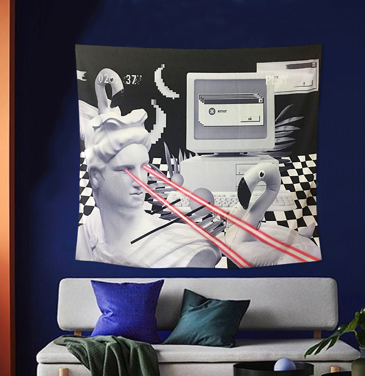 Apollo Vaporwave Tapestry | Aesthetic Decor Shop