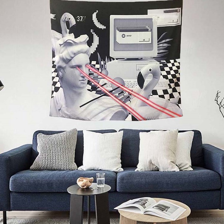 Apollo Vaporwave Tapestry | Aesthetic Decor Shop