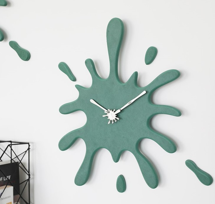 Paint Splash Wall Clock | Aesthetic Decor Shop