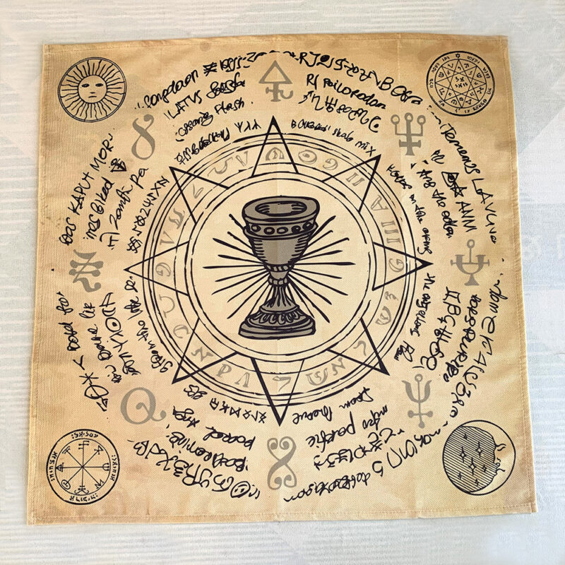 Holy Grail Occult Table Cloth | Aesthetic Decor Shop