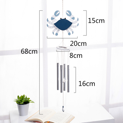 Wooden Ocean-Themed Wind Chimes | Aesthetic Decor Shop